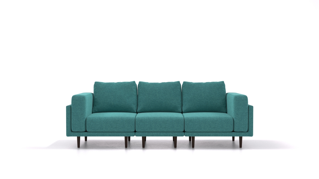 Modularni trosed sa drvenim nožicama Clooods 3S | FEYDOM